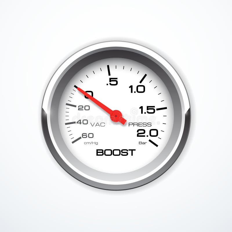 Boost meter illustration stock illustration. Illustration of fast ...