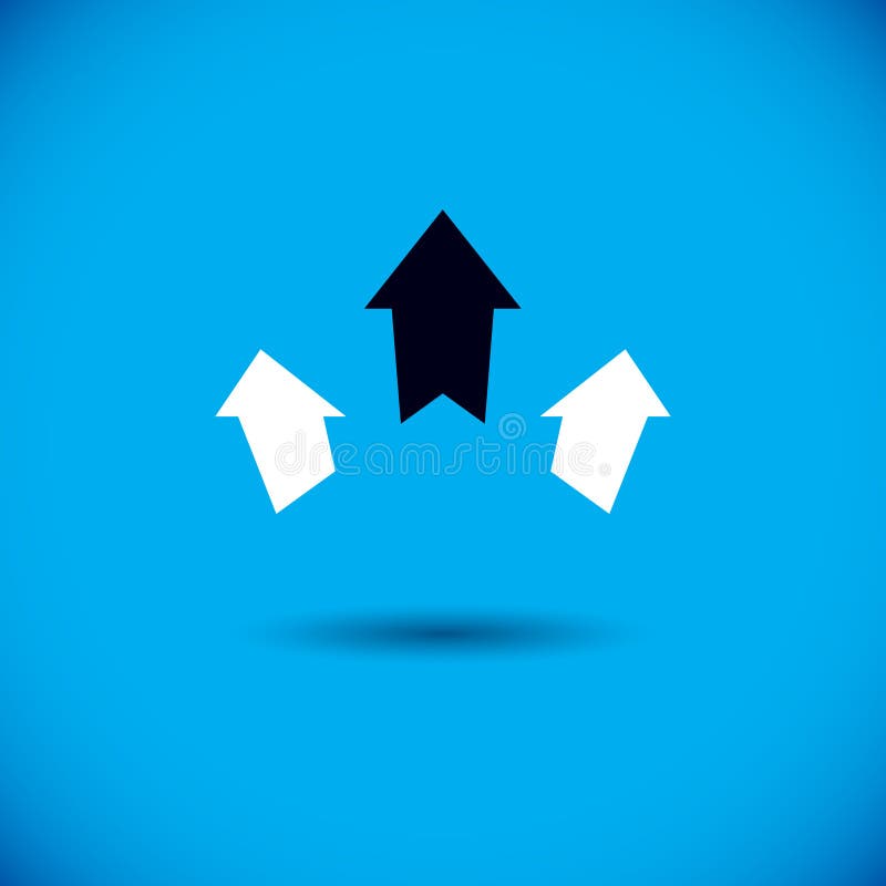 Vector Boost Up Arrow, Graphic Design Element. Company Increasing ...