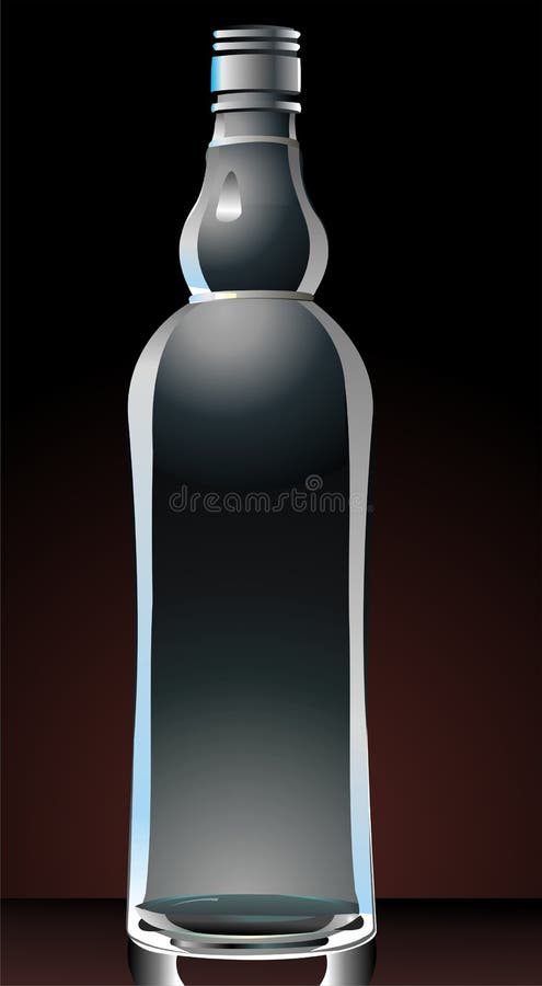 Vector bottle stock vector. Illustration of soda, patrick - 8350504