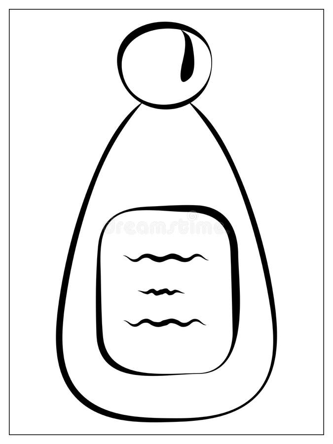 Vector Bottle Flat Icon. Single High Quality Outline Symbol of Flask ...