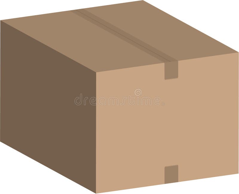 Vector shipping box set stock vector. Illustration of crate - 10831867