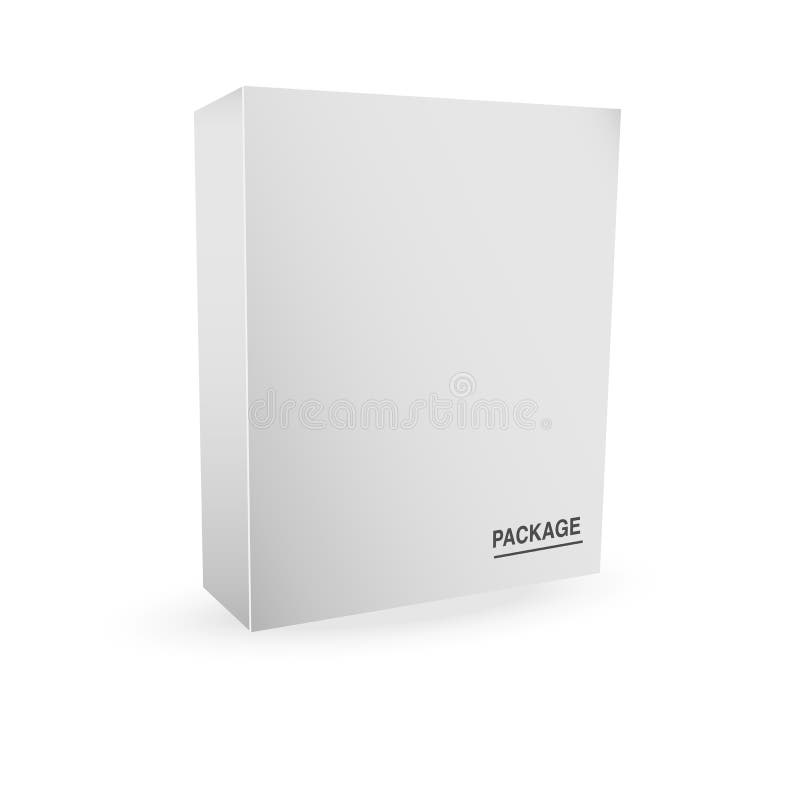 Vector of Box Package Template Stock Illustration - Illustration of ...