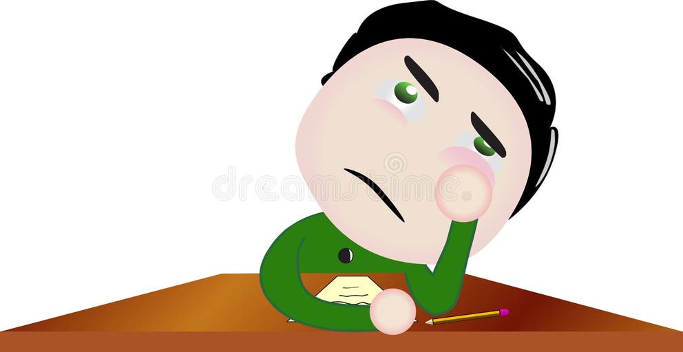 Bored School Boy Stock Illustrations – 536 Bored School Boy Stock ...