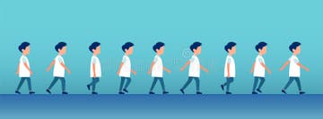 Correct Posture Walk Stock Illustrations – 27 Correct Posture Walk ...