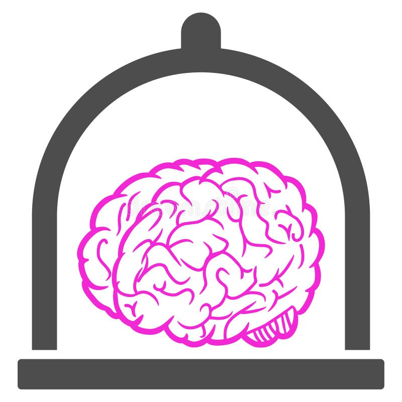 Brain Conservation Vector Icon Stock Vector - Illustration of ...