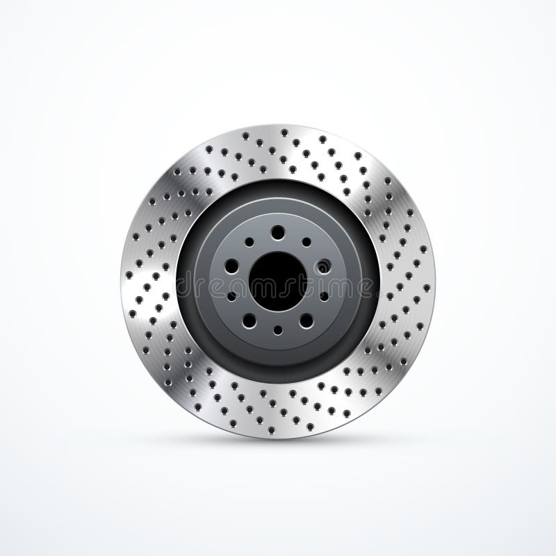 Vector Brake Disc and Pads Isolated Stock Vector - Illustration of ...