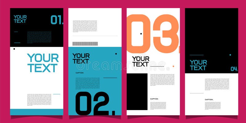 Vector Brand Label Banner and Social Media Post Layout Design Template ...