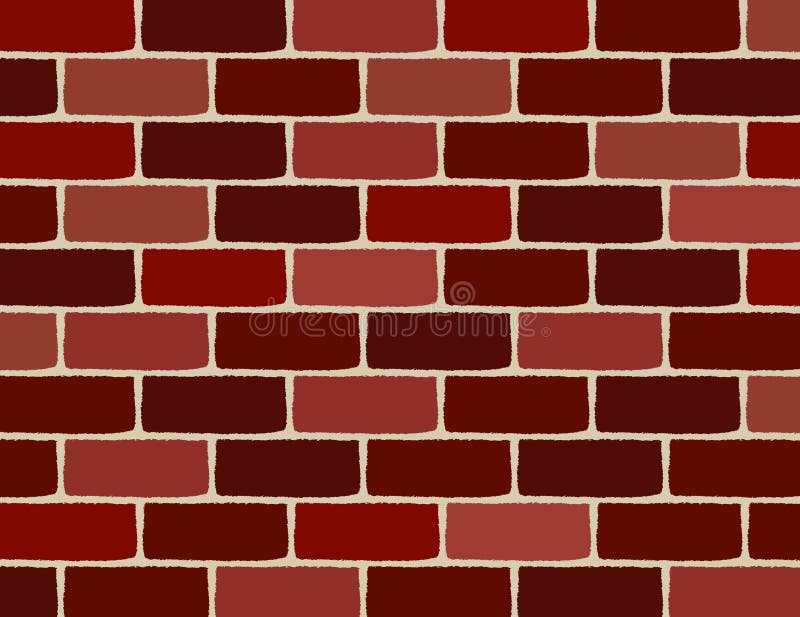 Vector brick wall stock vector. Illustration of block - 8678868