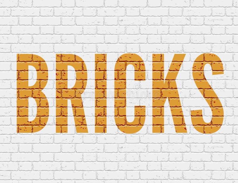 Vector brick wall stock vector. Illustration of facade - 56416253