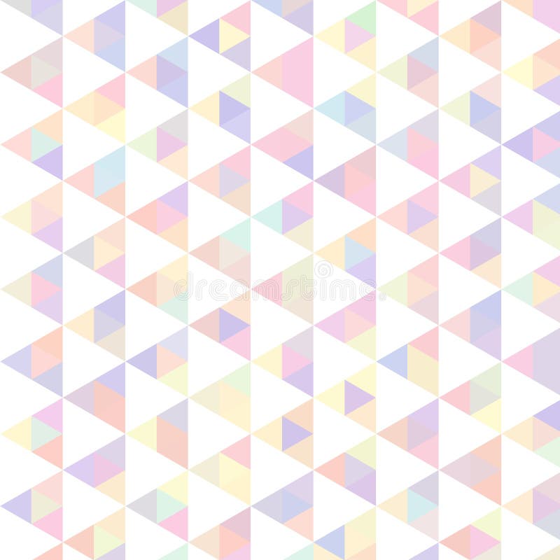 Crystal Triangle Texture. Seamless Background. Stock Vector ...