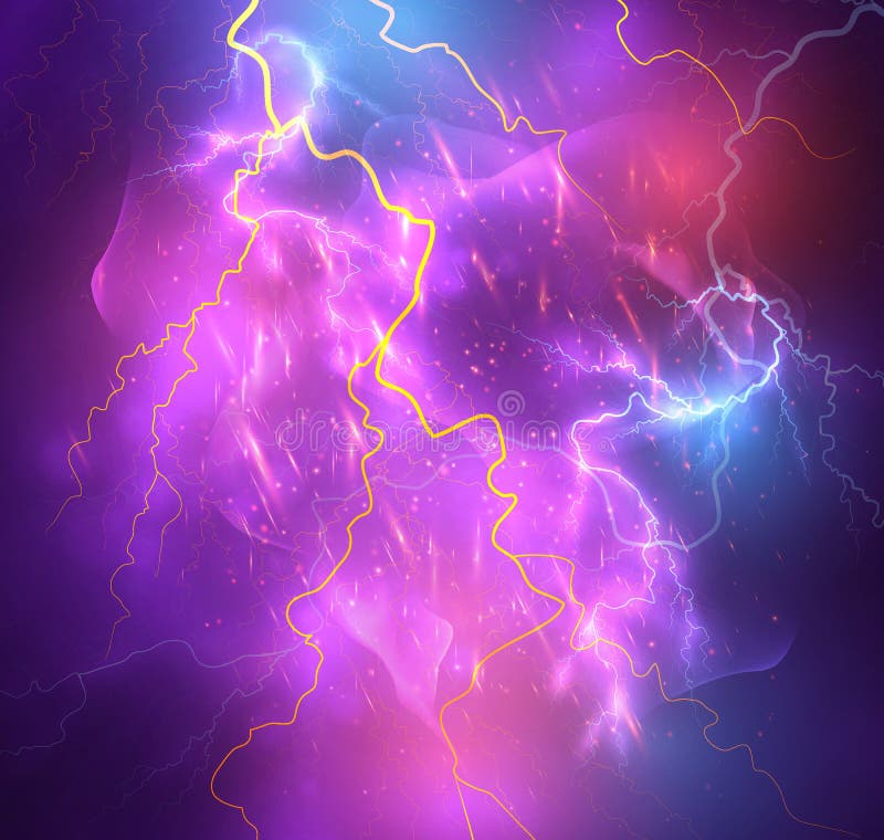 Magenta Lightning Stock Illustrations – 508 Magenta Lightning Stock ...
