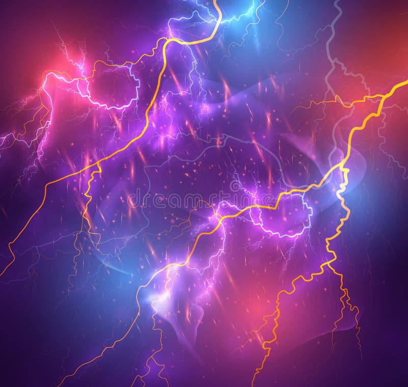 Magenta Lightning Stock Illustrations – 508 Magenta Lightning Stock ...