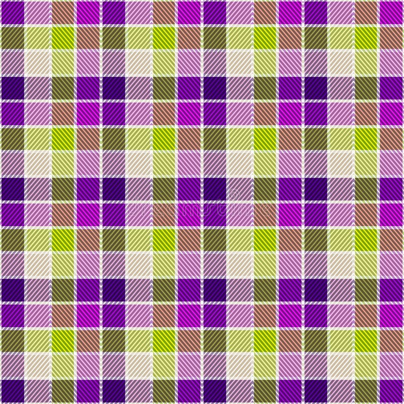 Vector Bright Seamless Checkered Pattern Stock Vector - Illustration of ...