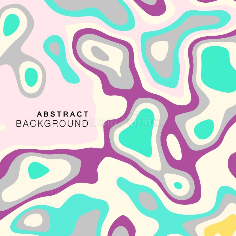 Vector Bright Shapes. Abstract Background Stock Vector - Illustration ...