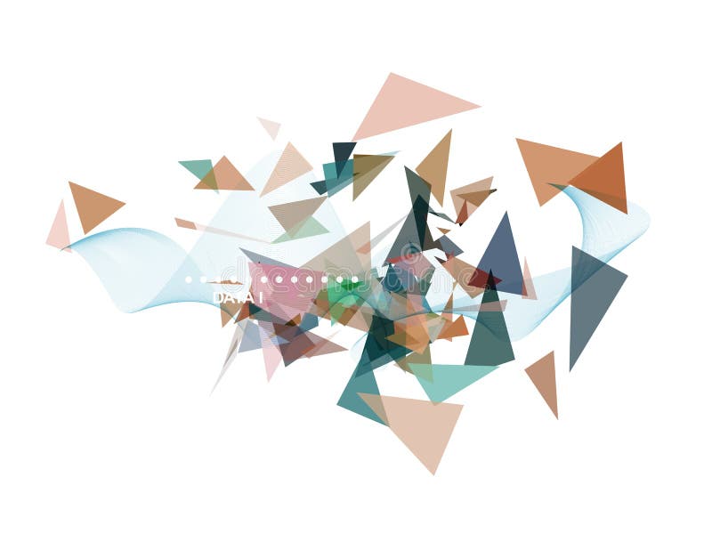 Abstract Polygon Shattered Stock Illustrations – 289 Abstract Polygon ...