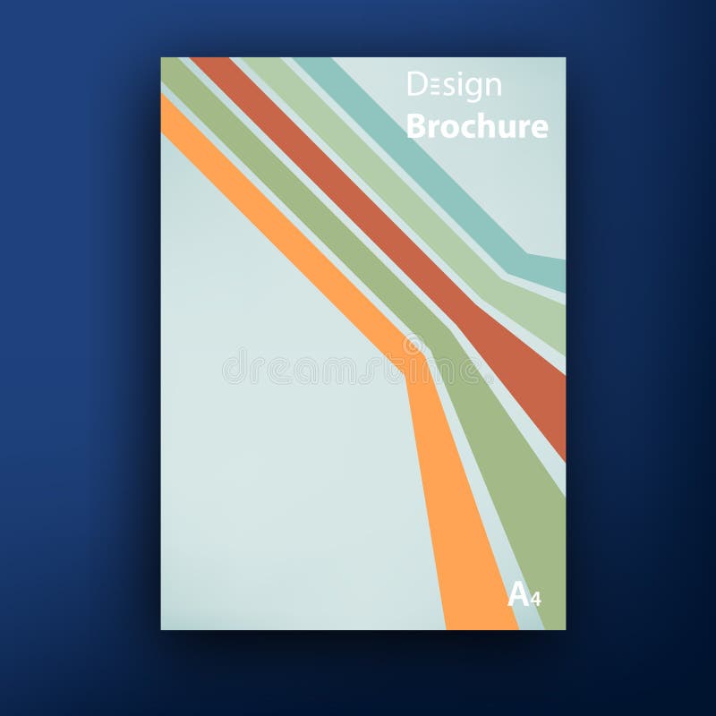 Vector Brochure Booklet Cover Design Templates Stock Vector ...