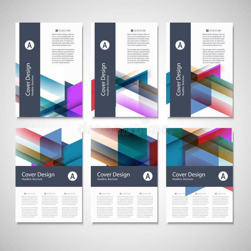 Vector Brochure Flyer Design Layout Template, Size A4, Front Page and ...