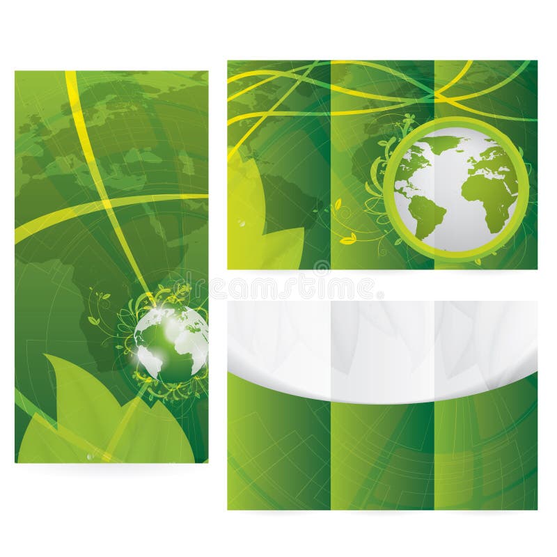 Vector Brochure Layout Design Template Stock Illustration ...