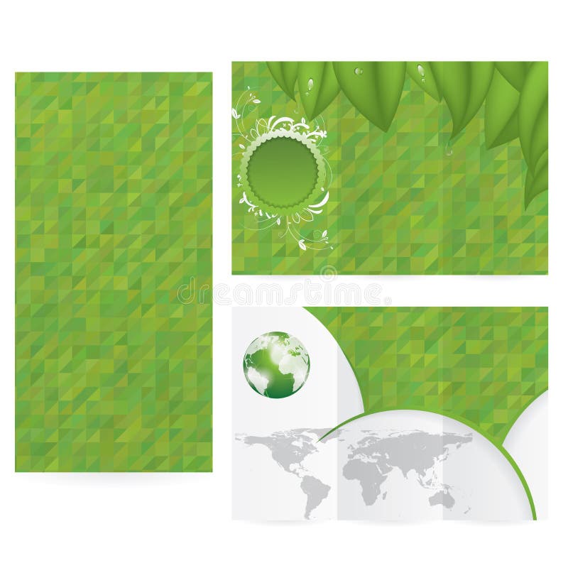 Vector Brochure Layout Design Template Stock Vector - Illustration of ...