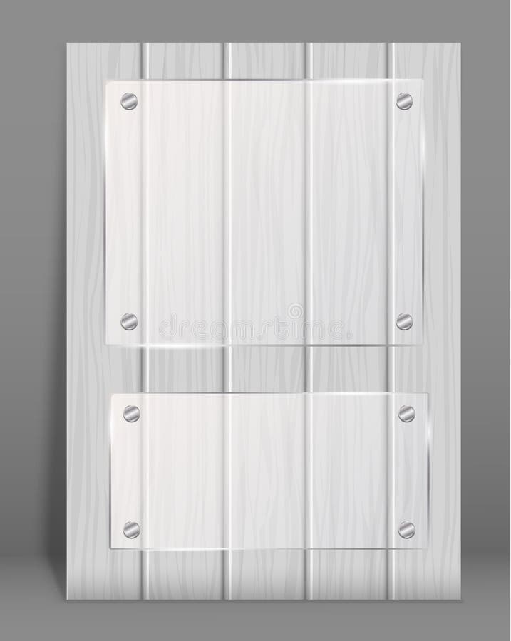 Vector Brochure or Magazine Cover Template Stock Vector - Illustration ...