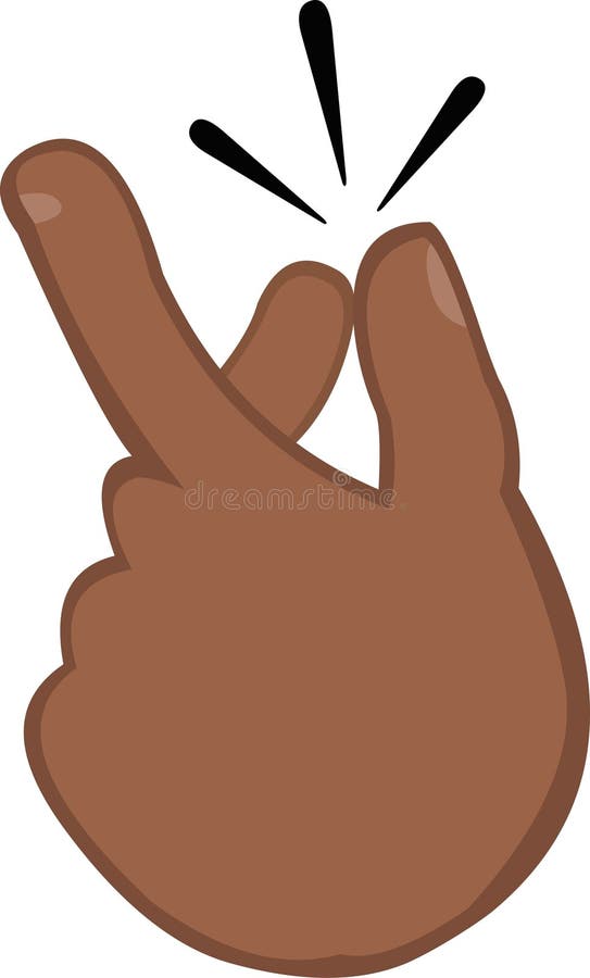 Vector Brown Hand Snap Fingers Stock Vector - Illustration of choice ...
