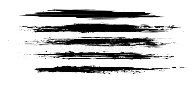 Vector brushes stock vector. Illustration of brush, spray - 8075755