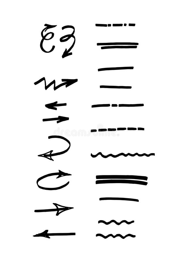 Vector Brushes and Caligraphy Elements: Ideal Tools for Highlighting ...