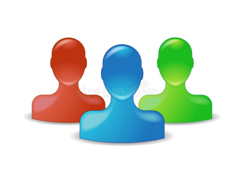 Vector buddy icons stock vector. Illustration of insignia - 27240433