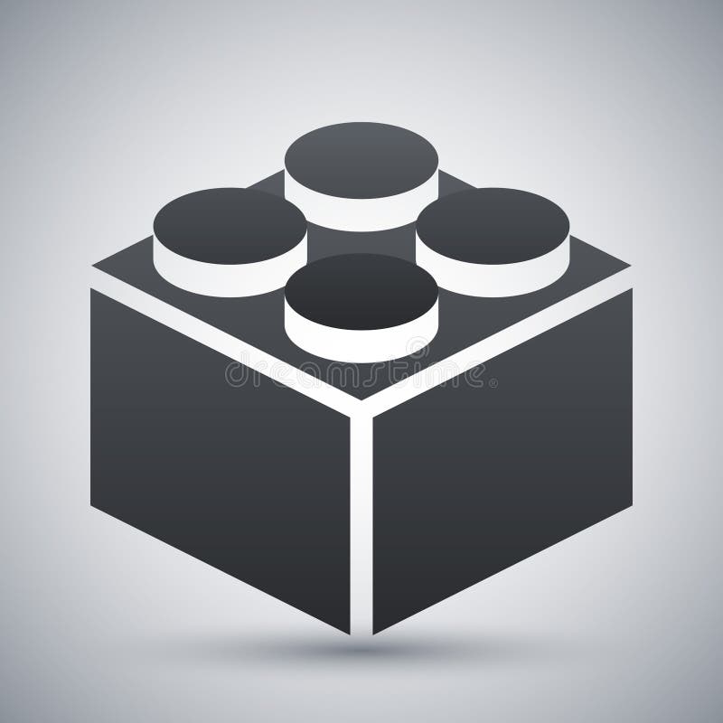 Lego Block Icon Vector Stock Illustrations – 618 Lego Block Icon Vector ...