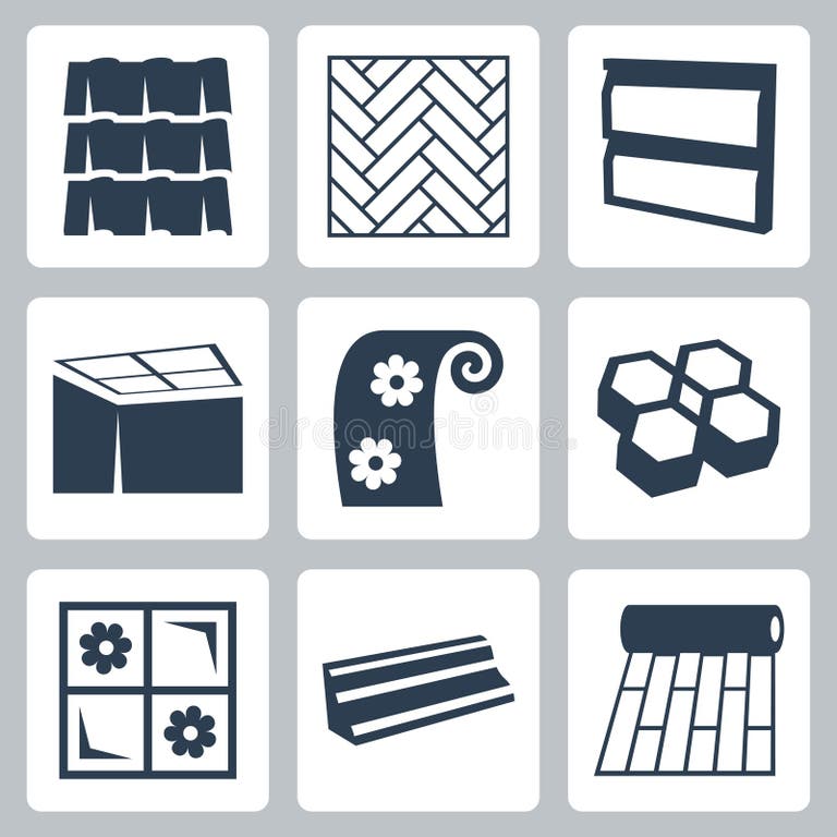 Materials Icons Stock Illustrations – 41,579 Materials Icons Stock ...