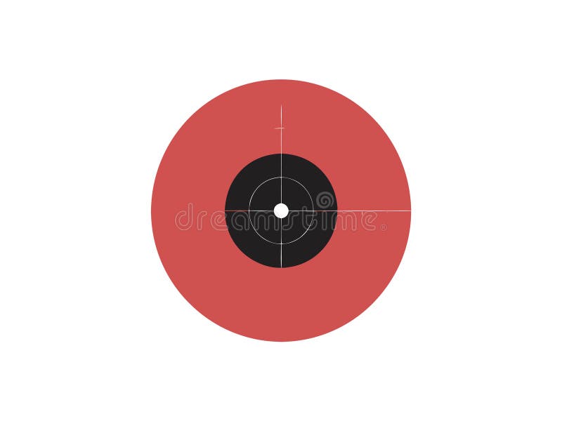Vector Bullseye Target with Crosshairs for Precision Design Concepts ...