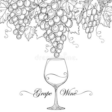 Wine Coloring Book Stock Illustrations – 818 Wine Coloring Book Stock ...
