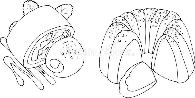 Strudel Vector Stock Illustrations – 570 Strudel Vector Stock ...
