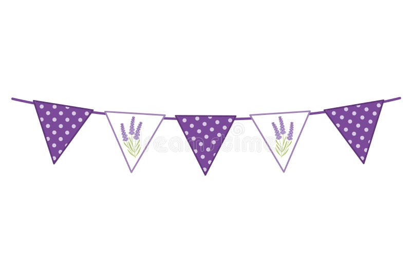 Vector bunting party flags stock vector. Illustration of garland - 41857082