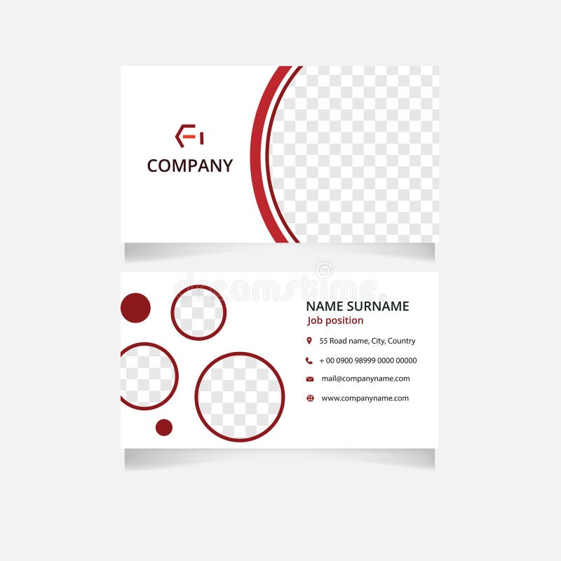 Vector Business Card Design. Simple Business Card.. Stock Vector ...