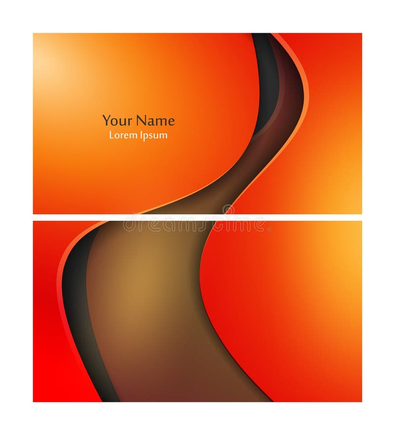 Vector business card stock vector. Illustration of line - 74448727