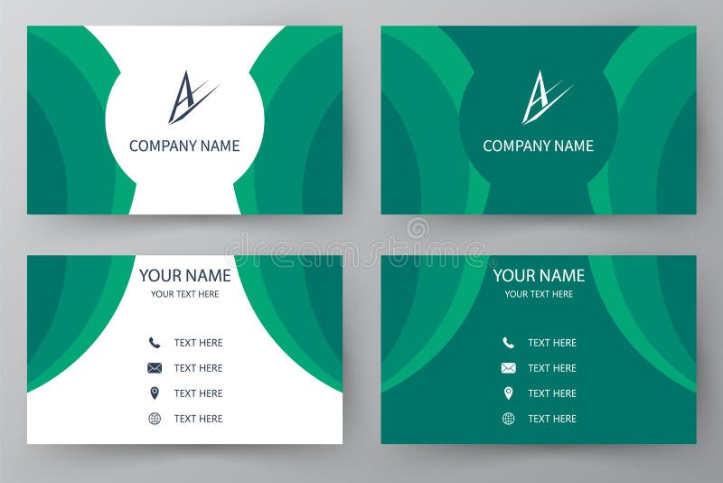 Vector Business Card. Visiting Card for Business and Personal Use ...