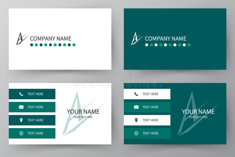 Vector Business Card. Visiting Card for Business and Personal Use ...