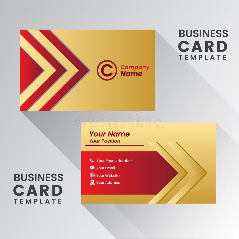 Vector Business Cards and Modern Creative and Clean Template Stock ...