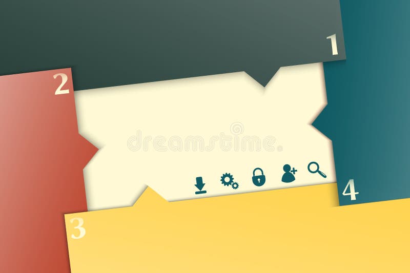 Vector Business Design Template Stock Vector - Illustration of clip ...