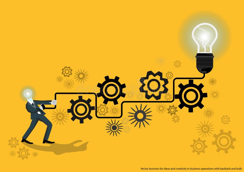Vector Business for Ideas and Creativity in Business Operations with ...
