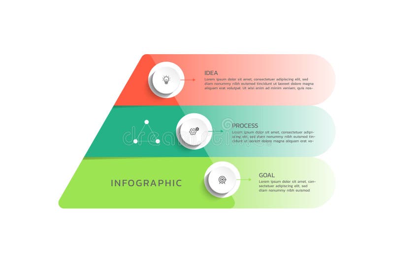 Vector Business Infographic Visualization Template Stock Vector ...