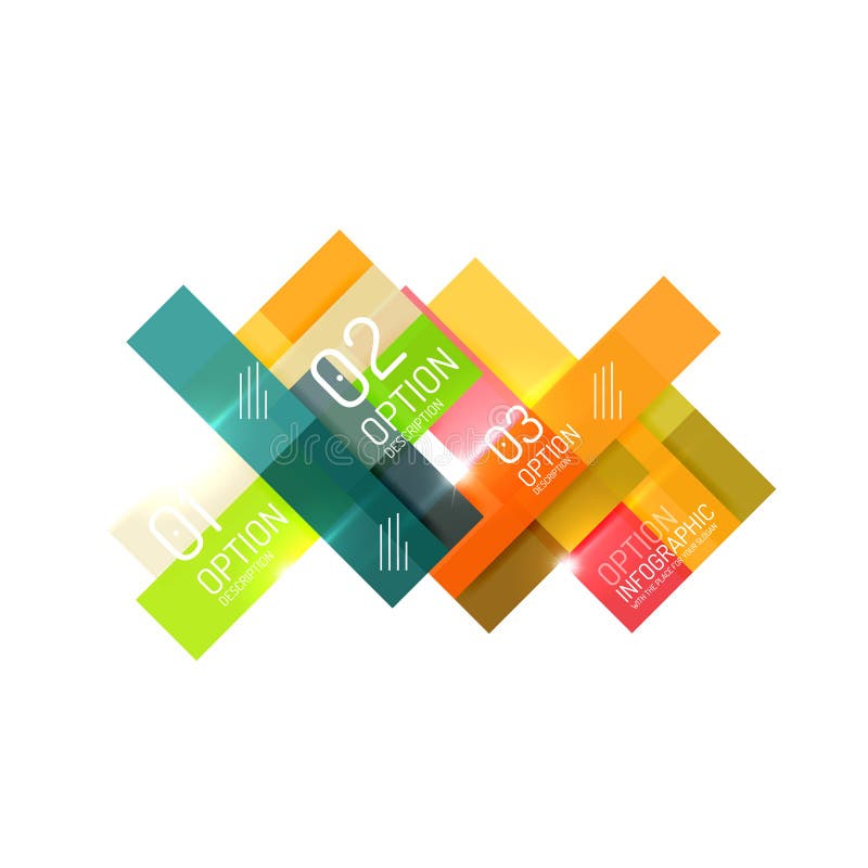 Vector Business Infographics, Option Select Stock Vector - Illustration ...