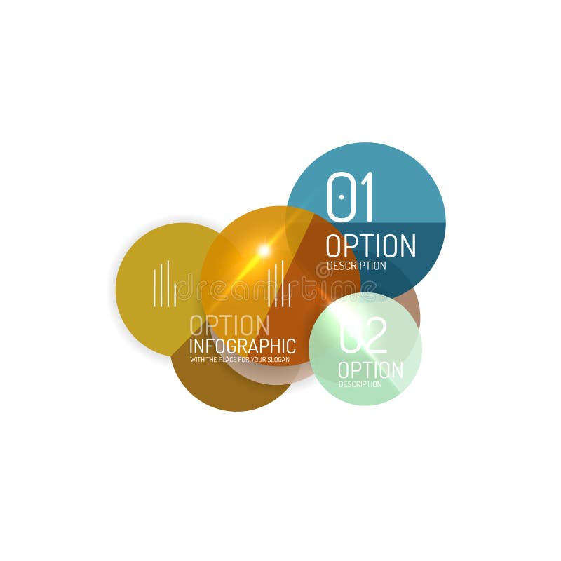 Vector Business Infographics, Option Select Stock Vector - Illustration ...