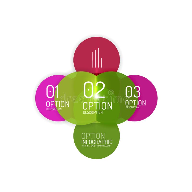 Vector Business Infographics, Option Select Stock Vector - Illustration ...