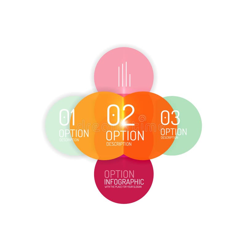 Vector Business Infographics, Option Select Stock Vector - Illustration ...