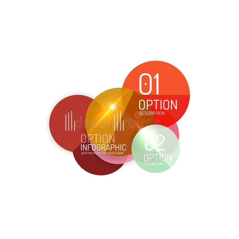 Vector Business Infographics, Option Select Stock Vector - Illustration ...