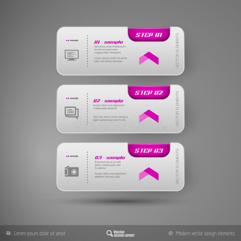 Vector Business Stickers stock vector. Illustration of collection ...