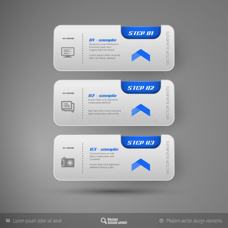 Vector Business Stickers stock vector. Illustration of connection ...