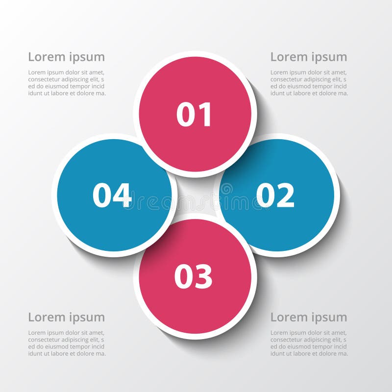 Step by step infographic stock vector. Illustration of element - 165297184